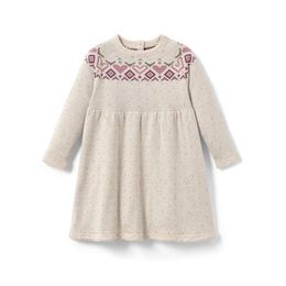 Tchibo Kinder-Strick-Kleid - Beige/Meliert - Baby - Gr.: 74/80