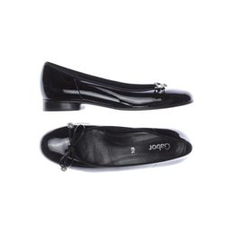 Gabor Damen Ballerinas, schwarz, Gr. 6.5