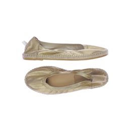 Kanna Damen Ballerinas, gold, Gr. 38