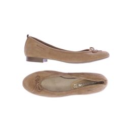 Tamaris Damen Ballerinas, beige, Gr. 39