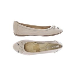 Geox Damen Ballerinas, beige, Gr. 36