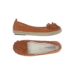 Tamaris Damen Ballerinas, orange, Gr. 37