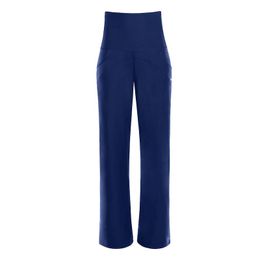 WINSHAPE Damen Culotte &raquo;Functional Comfort CUL601C&laquo; High Waist mit praktischen Taschen blau S, Normalgr&ouml;&szlig;en