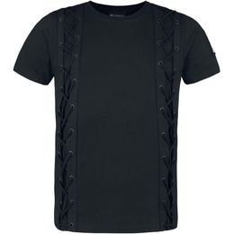 Chemical Black Gunner Top Mens Black T-Shirt schwarz in M
