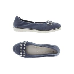 Tamaris Damen Ballerinas, blau, Gr. 37