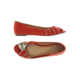 Eram Damen Ballerinas, rot, Gr. 39