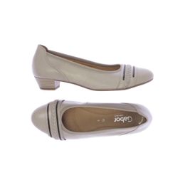 Gabor Damen Ballerinas, beige, Gr. 5