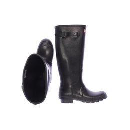 Hunter Damen Stiefel, schwarz, Gr. 37