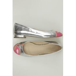 Asos Damen Ballerinas, silber, Gr. 5