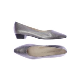 Peter Kaiser Damen Ballerinas, silber, Gr. 6