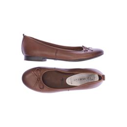 Tamaris Damen Ballerinas, braun, Gr. 37