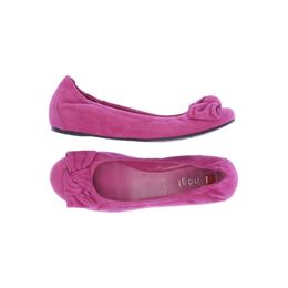 Högl högl Damen Ballerinas, pink, Gr. 5.5