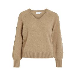 Vila Pullover in Beige - 70% | Größe XL | Damen-pullover-cardigans