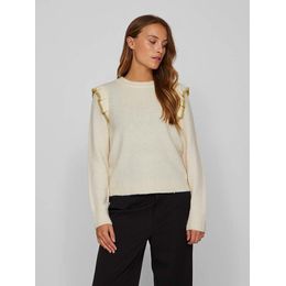 Vila Pullover in Creme - 67% | Größe M | Damen-pullover-cardigans