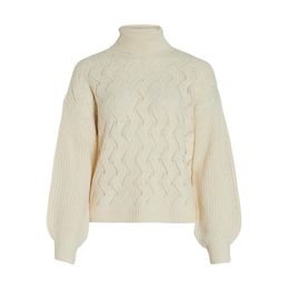 Vila Pullover in Creme - 42% | Gr&ouml;&szlig;e L | Damen-pullover-cardigans