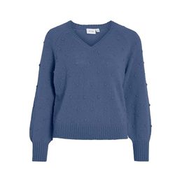 Vila Pullover in Blau - 62% | Gr&ouml;&szlig;e S | Damen-pullover-cardigans