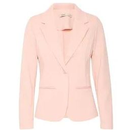 Jackenblazer Fransa "Blazer FRZablazer" Gr. XL, orange (peachskin), Damen, Obermaterial: 74% Polyester PES. 21% Viskose LENZING ECOVERO CV LenzEcov. 5% Elasthan EL., Blazer