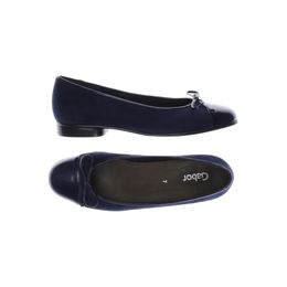 Gabor Damen Ballerinas, marineblau, Gr. 7