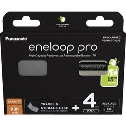 Panasonic Eneloop eneloop pro HR03 +Box Micro (AAA)-Akku NiMH 930 mAh 1.2 v 4 St.