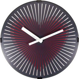 Wanduhr Motion Heart Red ø 30,7 cm Wanduhren - Nextime