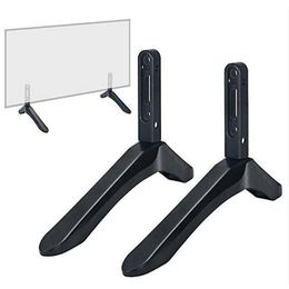 KZQ - Einfacher universeller TV-Ständer, konzipiert für 32-65-Zoll-LCD-Fernseher von Marken wie Samsung, Vizio und Sony. Nicht kompatibel mit lg tv:.