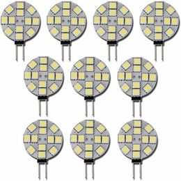 10 x G4 LED-Glühbirne, dc 12 v, nicht dimmbar, weiß, 6000 k, Ersatzbirne, 20 w, Halogenlampe für Küche, Wohnmobil, Anhänger, Boot - KZQ