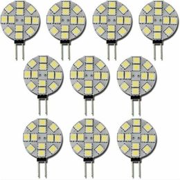 LaBlanc – 10 x G4-LED-Glühbirne, DC 12 V, nicht dimmbar, weiß, 6000 K, Ersatz-Glühbirne, 20 W, Halogenlampe für Küche, Wohnmobil, Wohnmobil,