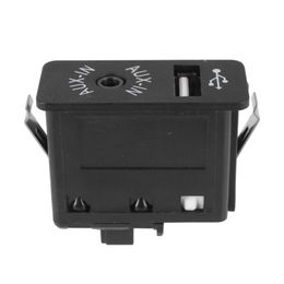 Tlily - Auto usb aux in Stecker Auxiliary Input Socket Adapter für E81 E87 E90 F10 F12 E70 X4 X5 X6