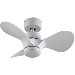 Deckenventilator mit Lampe "Enon" aus Metall dimmbar mit Fernbedienung für Wohnzimmer & Esszimmer von LINDBY