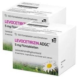 LEVOCETIRIZIN ADGC 5 mg 2X100 St