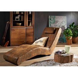 Relaxliege 180x62x87 braun SPLEEN
