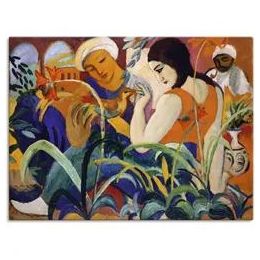 Wandbild Artland "Orientalische Frauen. 1912", bunt, B:120cm H:90cm, Canvas, Leinwand, Bilder, als Leinwandbild, Poster in verschied. Größen