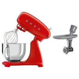 Smeg Küchenmaschine "SMF03RDEU Rot", rot, B:40,2cm H:37,8cm T:22,1cm, Küchenmaschinen