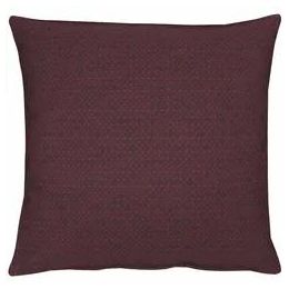 Kissenhülle Apelt "Casino" Gr. 1, rot (bordeaux), B:40cm L:40cm, Polyester, Viskose, Obermaterial: 75% Polyester, 25% Viskose, Kissenbezüge, ohne Füllung