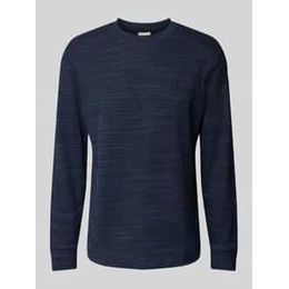 Tom Tailor Regular Fit Sweatshirt aus Baumwoll-Mix in Melange