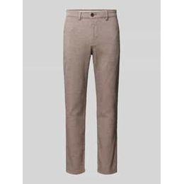 Selected Homme Slim Fit Stoffhose mit Gürtelschlaufen Modell 'MILES'