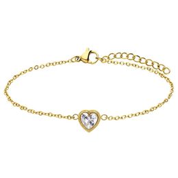 Lucardi Bracelet 'Weinlese' female Gold size Onesize