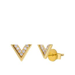 Lucardi Earrings female Gold size Onesize