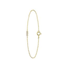 Lucardi Bracelet female Gold size 18