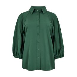 Apricot Seam Detail Puff Sleeve Shirt ' ' Damen Gr&ouml;&szlig;e XXL gr&uuml;n