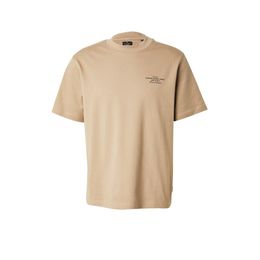 Jack & Jones JACK & JONES Shirt 'Blachad' Herren Größe M beige / schwarz