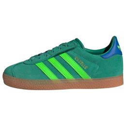 adidas originals Sneaker 'Gazelle' Jungen Größe 31 blau / grün / neongrün