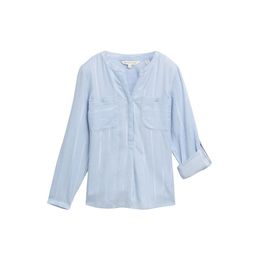 Tom Tailor Bluse Damen Größe L hellblau