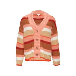 s.Oliver Strickjacke Damen Gr&ouml;&szlig;e XXXL beige / orange / rosa / himbeer