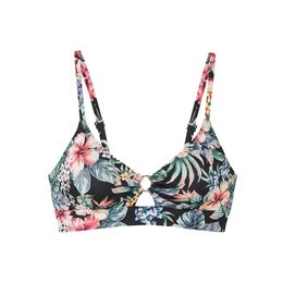 Lascana Bikini Top female Black size 42