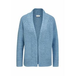 GOLDNER Strickjacke Damen Gr&ouml;&szlig;e XL/XXL blau / hellblau
