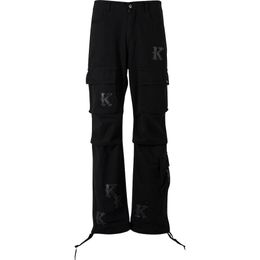 Karl Kani Cargo Pants male Black size L