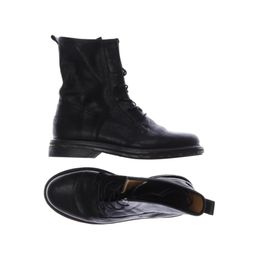 Shabbies Amsterdam Damen Stiefel, schwarz, Gr. 39