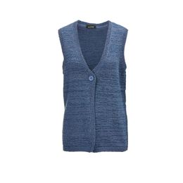 GOLDNER Knitted Vest female Blue size 54