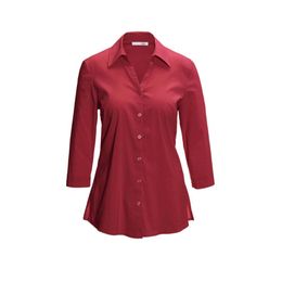 GOLDNER Bluse Damen Gr&ouml;&szlig;e 6XL dunkelrot